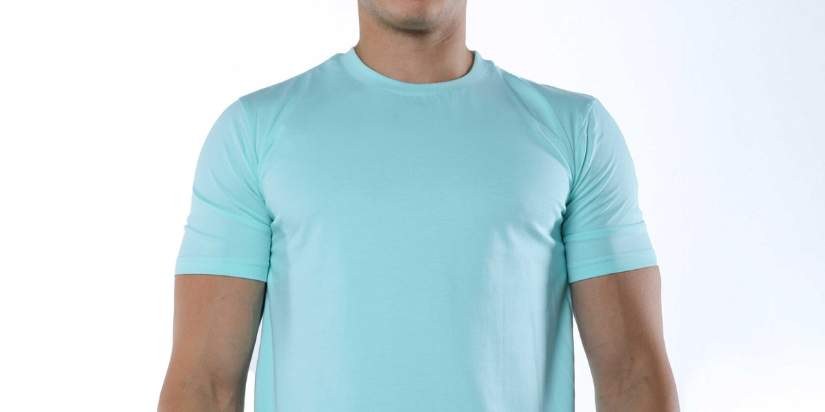 AQUA REGULAR T-SHIRT – ORGANDY
